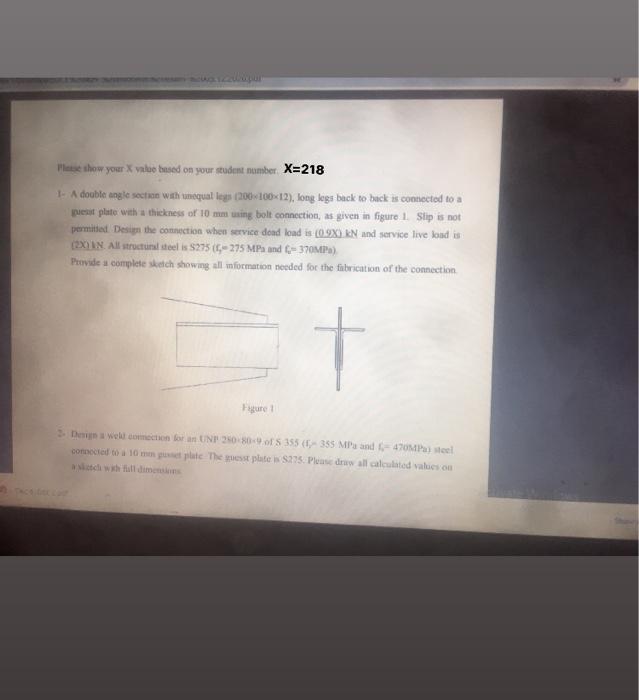 Solved Mese show your value based on your student number. | Chegg.com