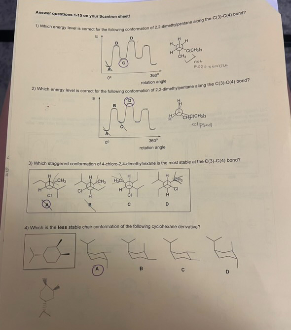 Solved Answer questions 1-15 ﻿on your Scantron sheet!Answer | Chegg.com