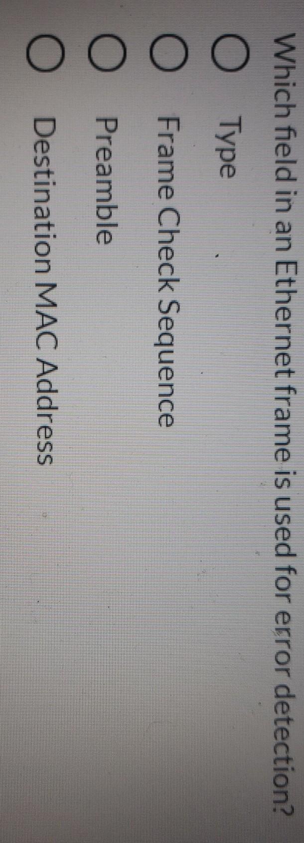 Solved What functions are provided by the ARP process? O | Chegg.com