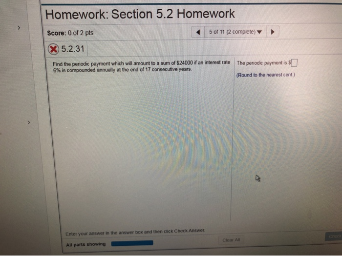 Solved Homework Section 5 2 Homework Score 0 Of 2 Pts 5 Of