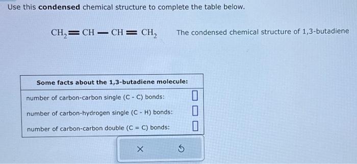 [Solved]: Use this condensed chemical structure to complete