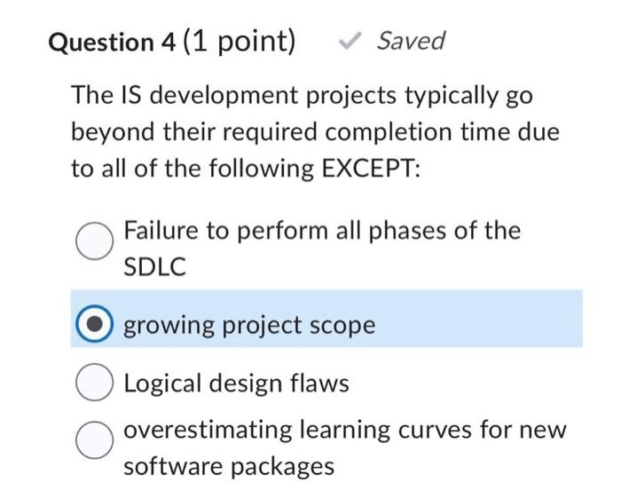 Solved Outputs of the WBS process include: specifications. | Chegg.com