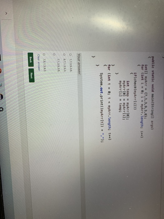 Solved Question 3 What is the output? private static boolean | Chegg.com