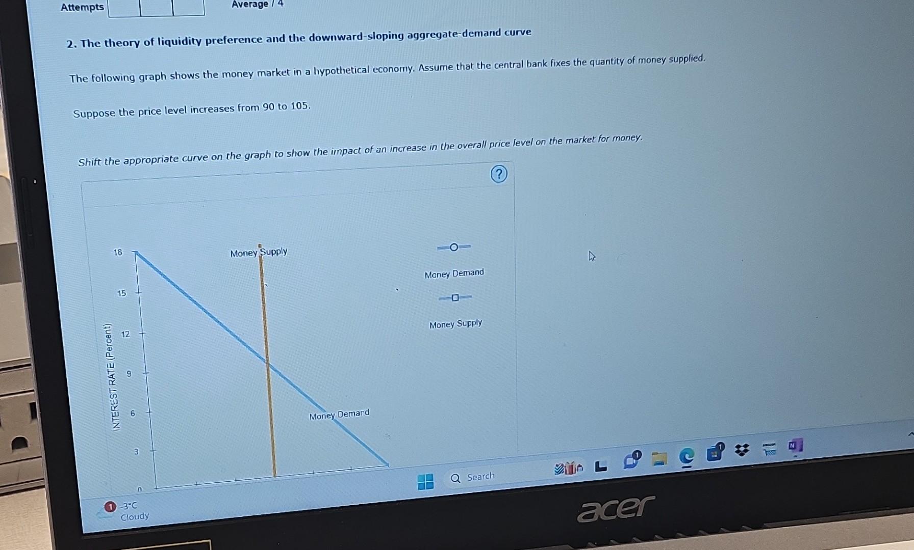 Solved 2. The theory of liquidity preference and the | Chegg.com