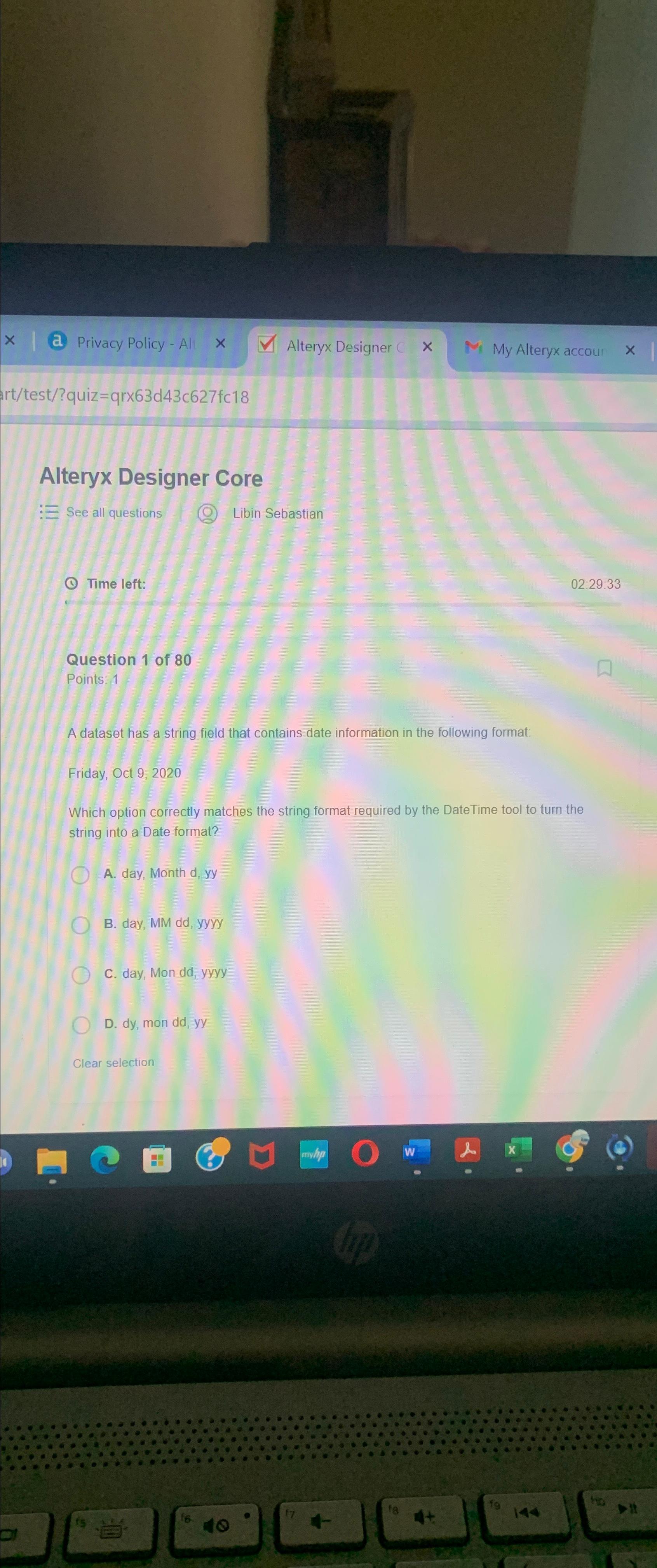 Solved Alteryx Designer CoreSee all questions(O) ﻿Libin | Chegg.com