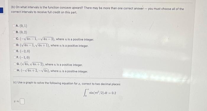 Solved Integration - Fundamental Theorem variable bounds: | Chegg.com