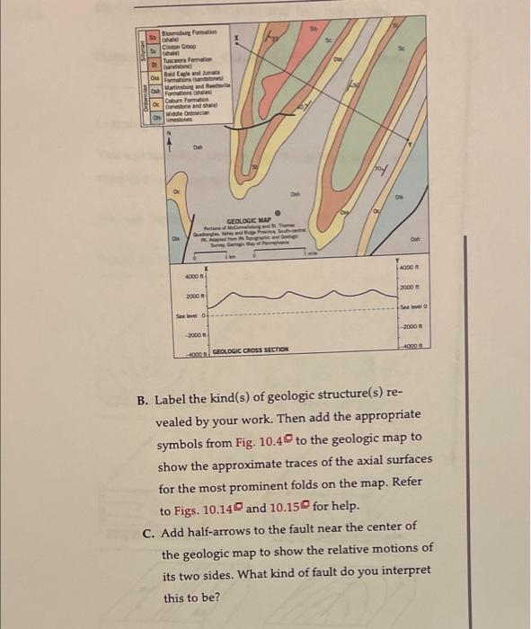 Solved Appalachian Mountains Geologic Map Name: | Chegg.com
