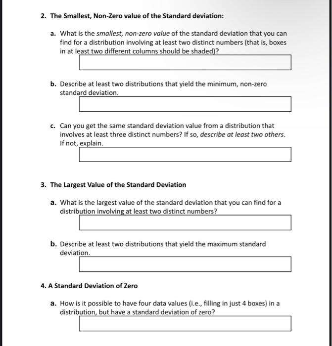 Solved a. What is the smallest, non-zero value of the | Chegg.com