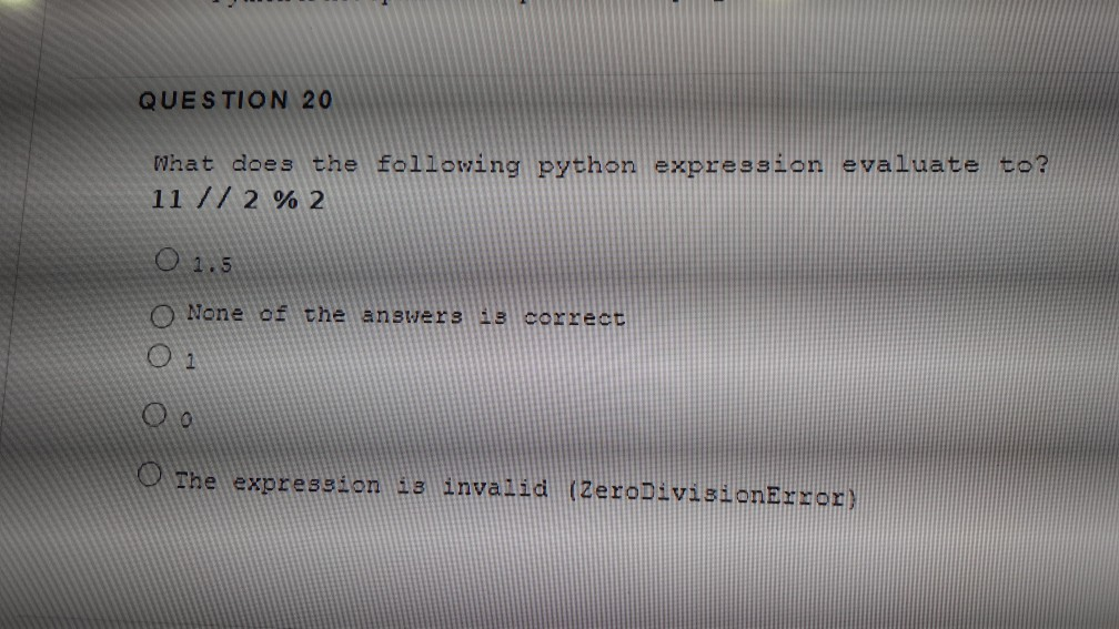 Solved QUESTION 12 The following Python print statement | Chegg.com
