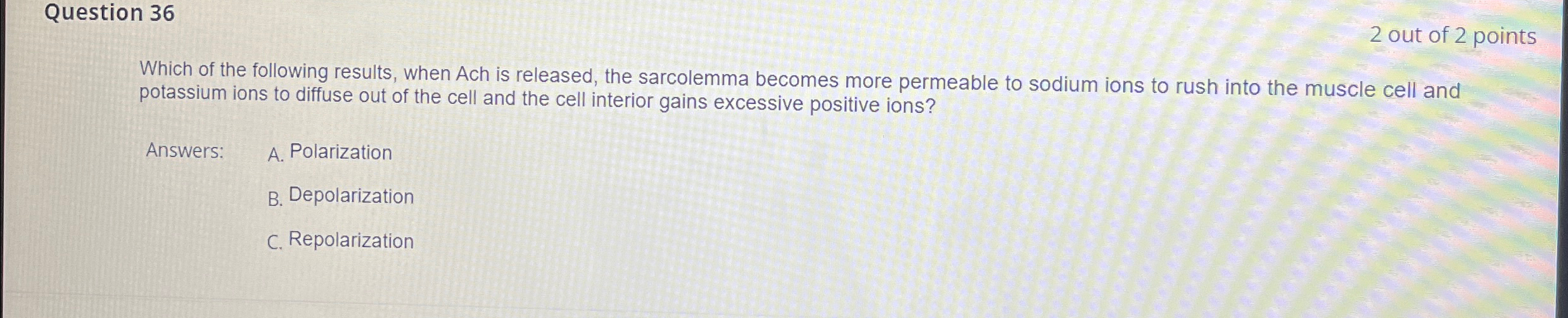 Solved Question 362 out of 2 pointsWhich of the following | Chegg.com Solved Question 362 out of 2 pointsWhich of the following | Chegg.com