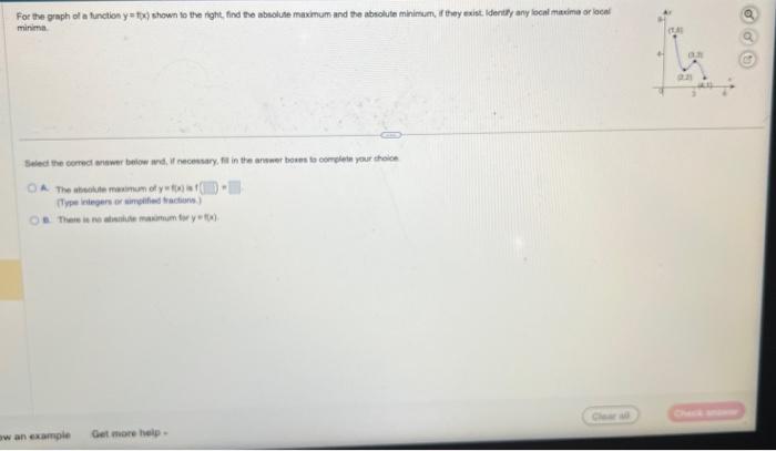 Solved Frot the graph ol a function y= fixl shown to the | Chegg.com