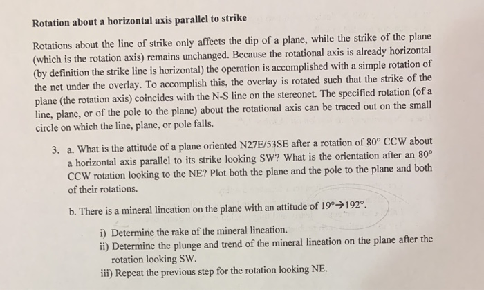 Solved What is the attitude of a plane oriented N27E/53SE | Chegg.com
