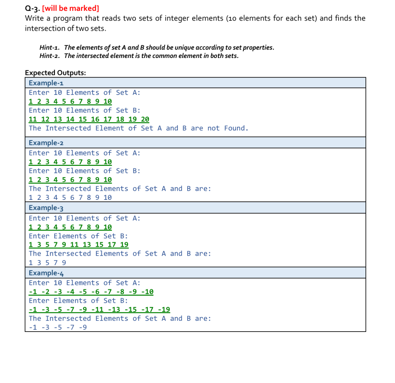 Solved Q-3. [will be marked]Write a Cpp program that reads | Chegg.com