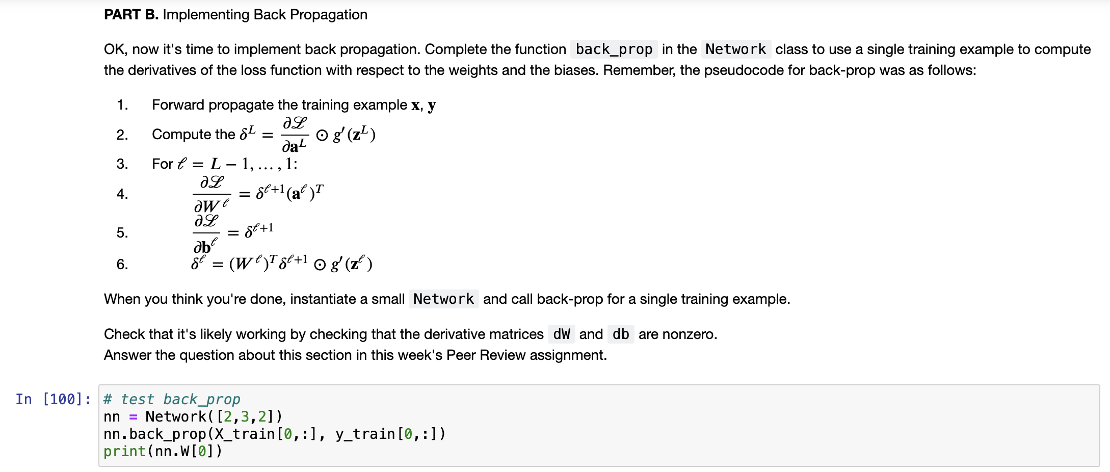 Solved In this problem you'll implement a general | Chegg.com