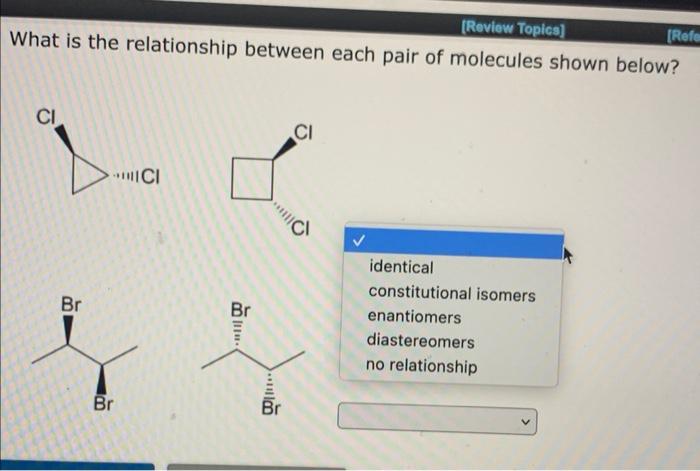 Solved What is the relationship between each pair of | Chegg.com
