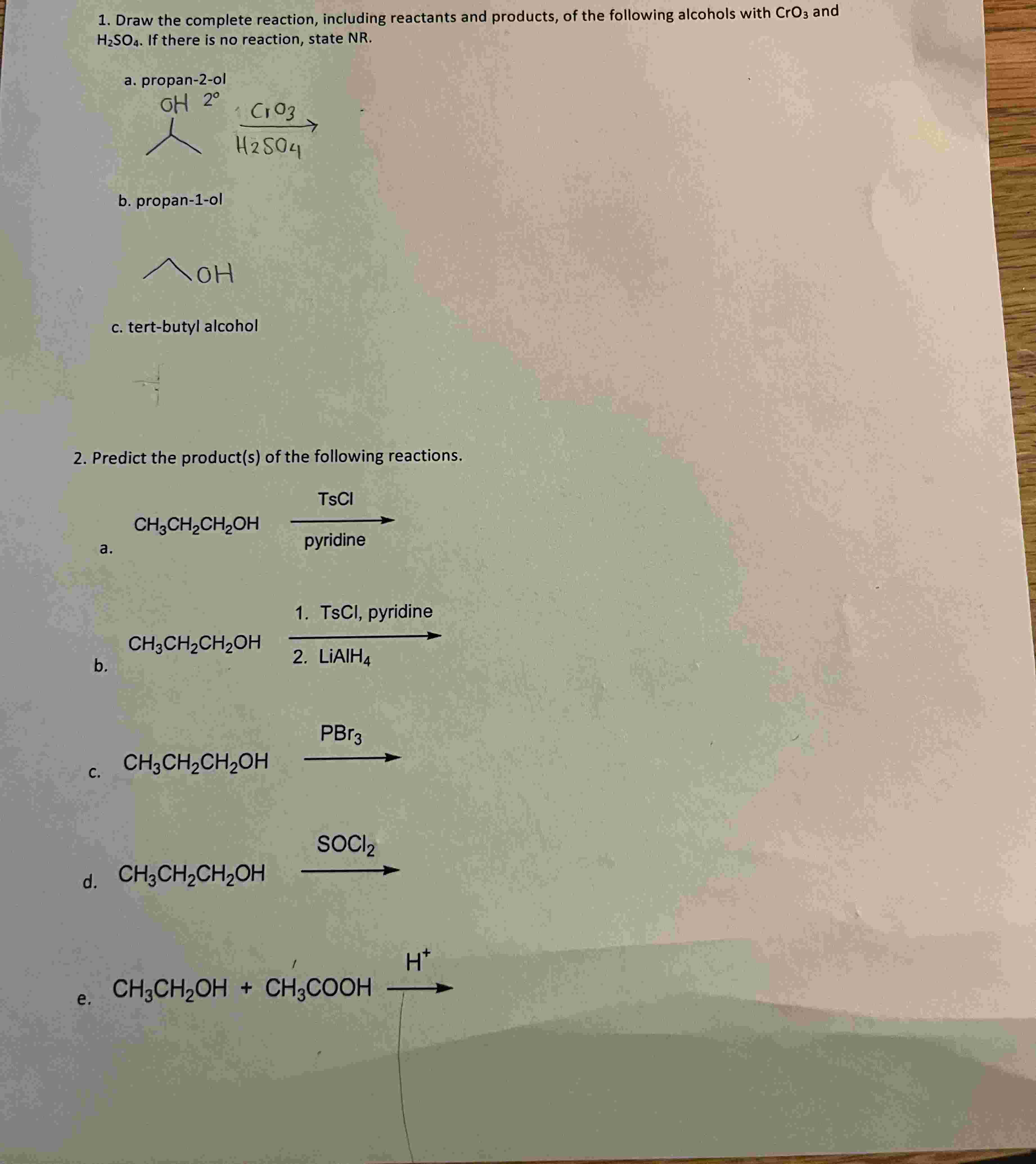 Solved Draw the complete reaction, including reactants and | Chegg.com