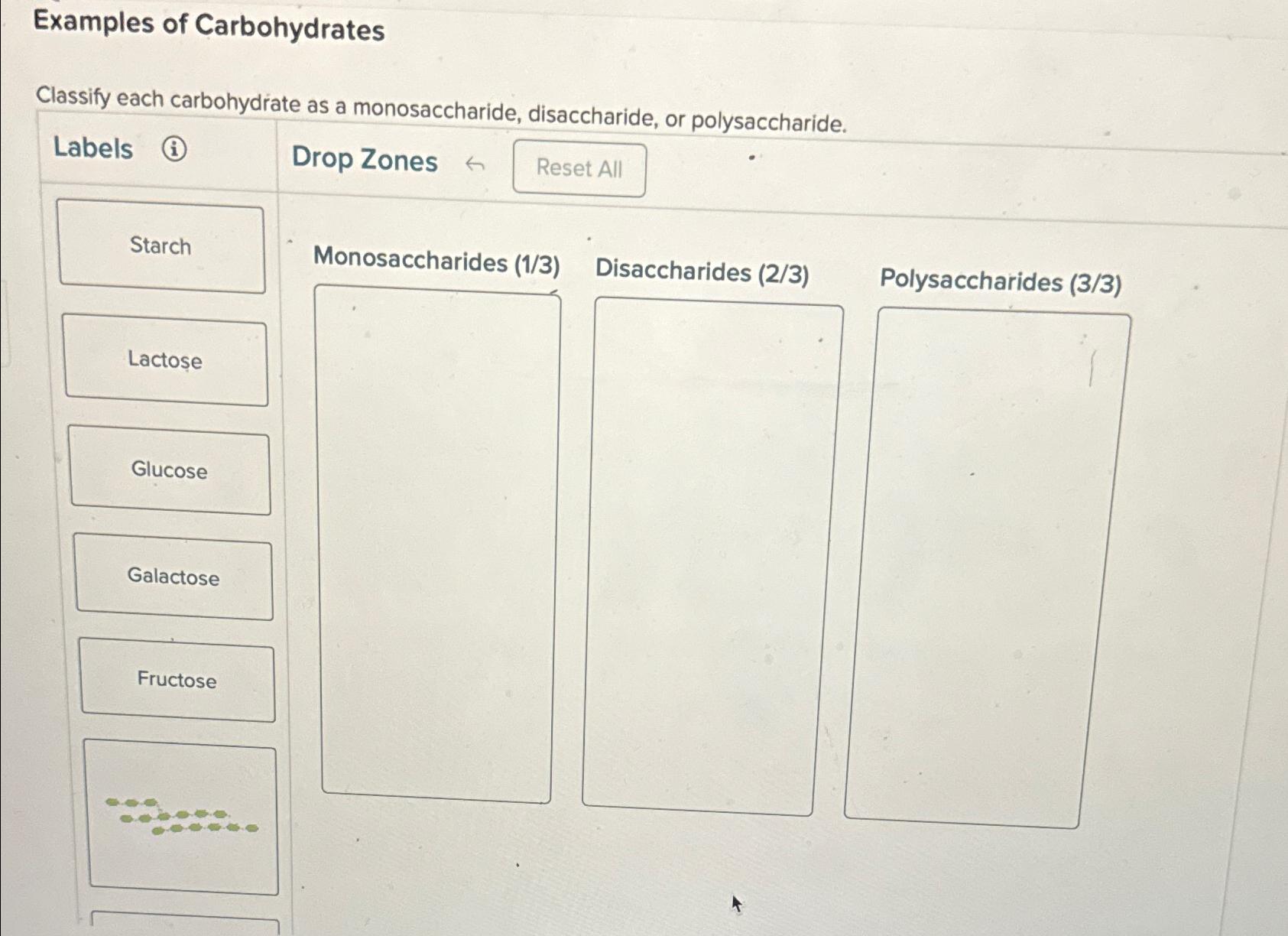 Solved Examples of CarbohydratesClassify each carbohydrate | Chegg.com