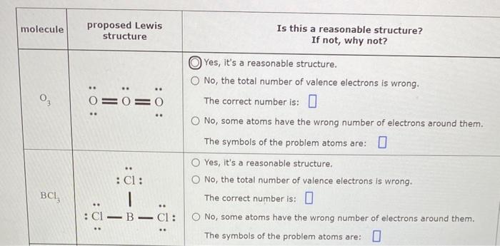 Solved \begin{tabular}{|c|c|c|c|c|c|c|} \hline molecule & | Chegg.com