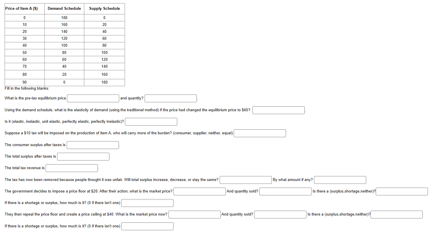 Solved Please help me to fill in all the boxes. Fill in the | Chegg.com
