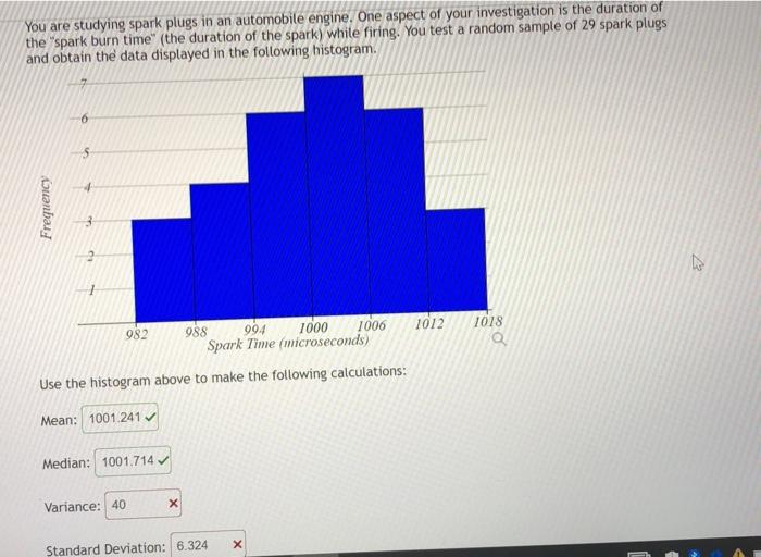You are studying spark plugs in an automobile engine. | Chegg.com