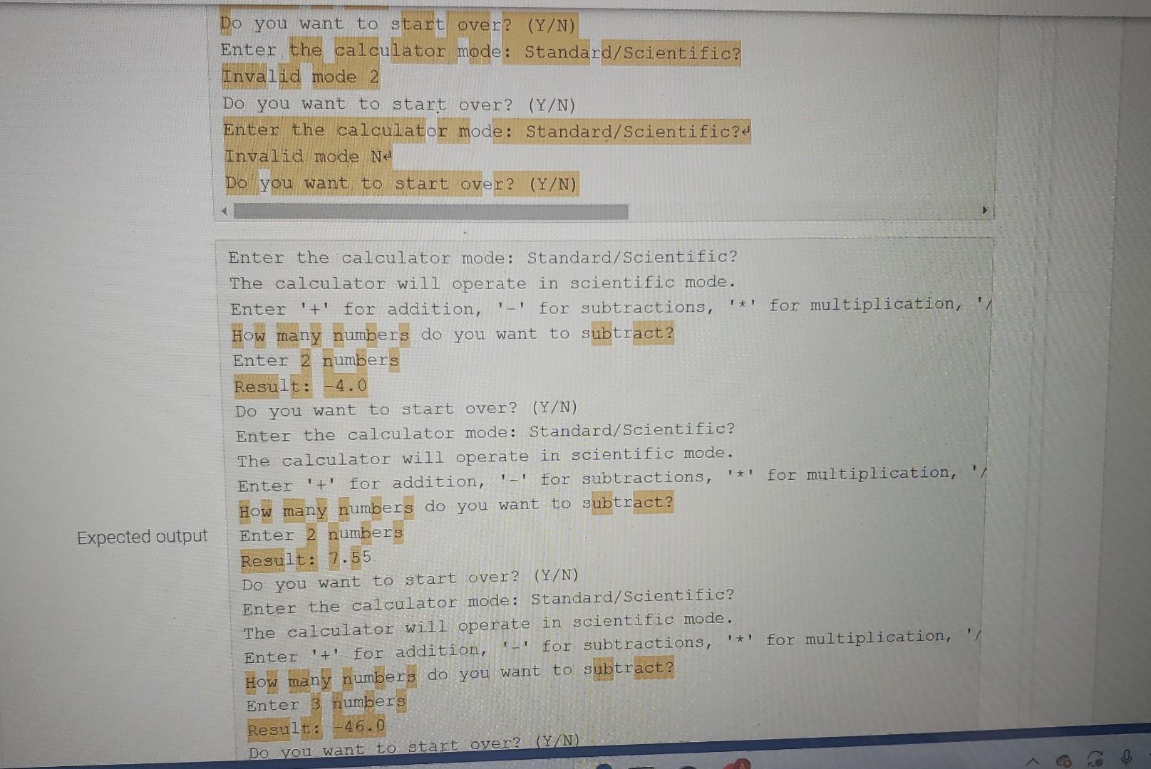 Solved I have this java code while running getting those | Chegg.com