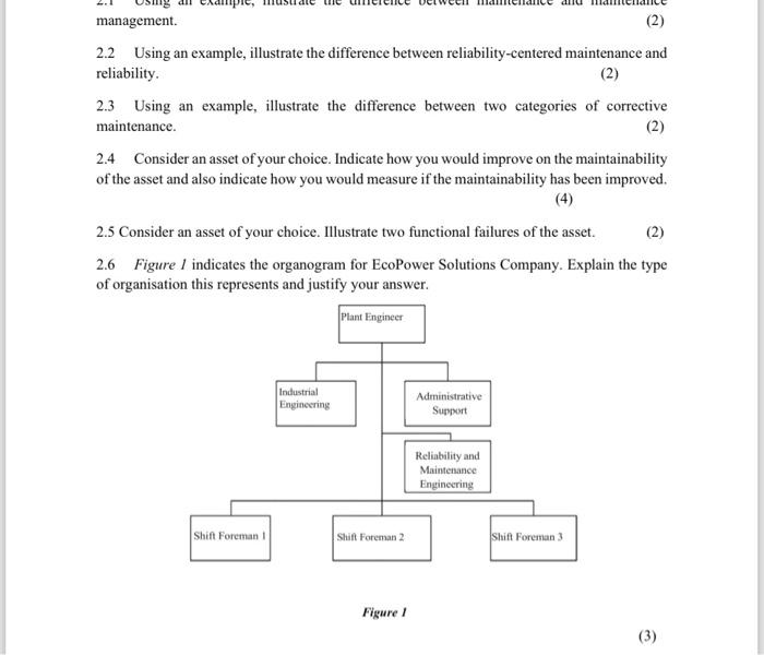 Solved sig all ampie, (2) 2.2 Using an example, illustrate | Chegg.com