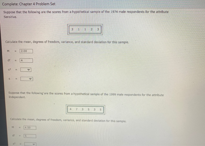Solved Complete: Chapter 4 Problem Set Suppose that the | Chegg.com