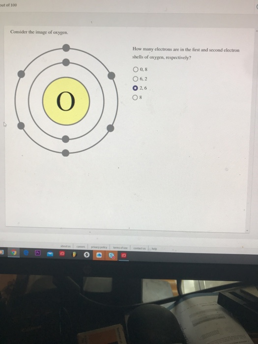 Solved ut of 100 Consider the image of oxygen How many | Chegg.com