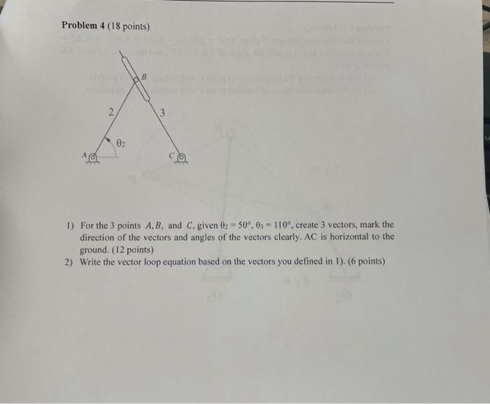 Solved Problem 4 (18 points) 2 3 02 1) For the 3 points A, | Chegg.com Solved Problem 4 (18 points) 2 3 02 1) For the 3 points A, | Chegg.com