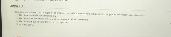 Solved Relationships between the changes in the shape of the | Chegg.com