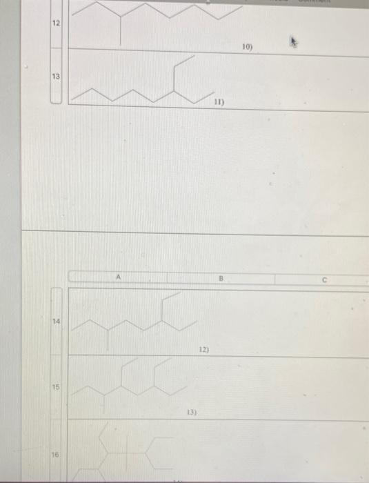 Solved Nomenclature Exercise Using the New IUPAC or the | Chegg.com
