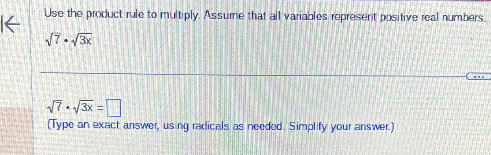 Solved Use the product rule to multiply. Assume that all | Chegg.com