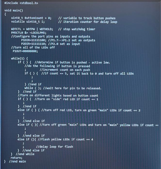 Solved For The Ti Msp430 Microcontroller Fill Out Next To 1273