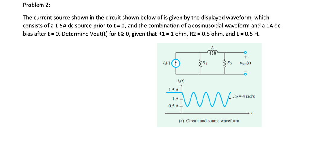 Solved In ﻿the circuit shown in ﻿the following figure, the | Chegg.com