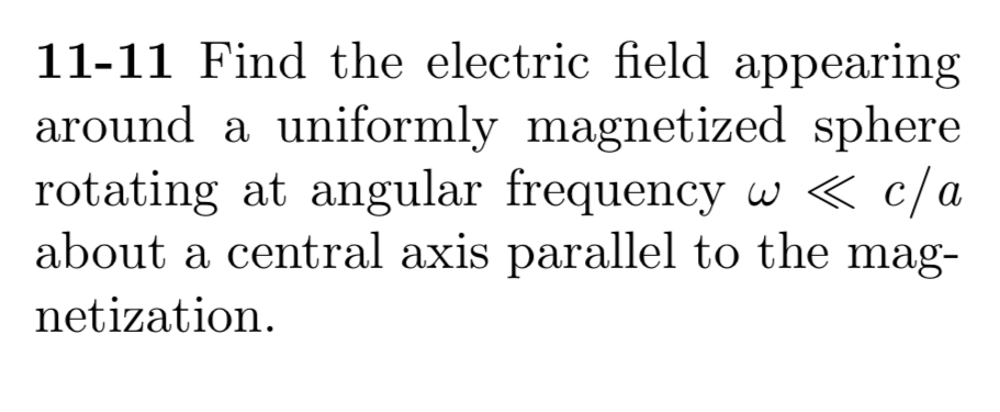 Solved 11-11 ﻿Find the electric field appearing around a | Chegg.com