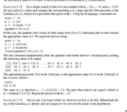 Solved ExERCISE 5.32. Do a simple search to find b for our | Chegg.com