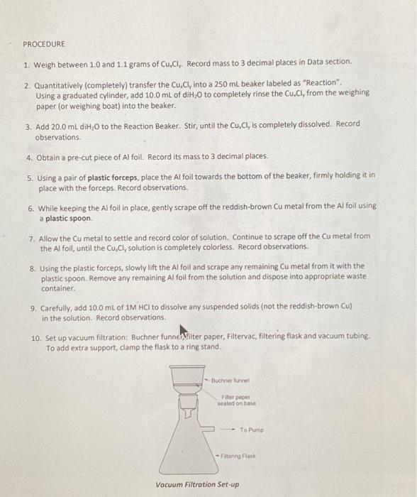 Solved Exp #4: "Determining the Mole to Mole Ratio and the | Chegg.com