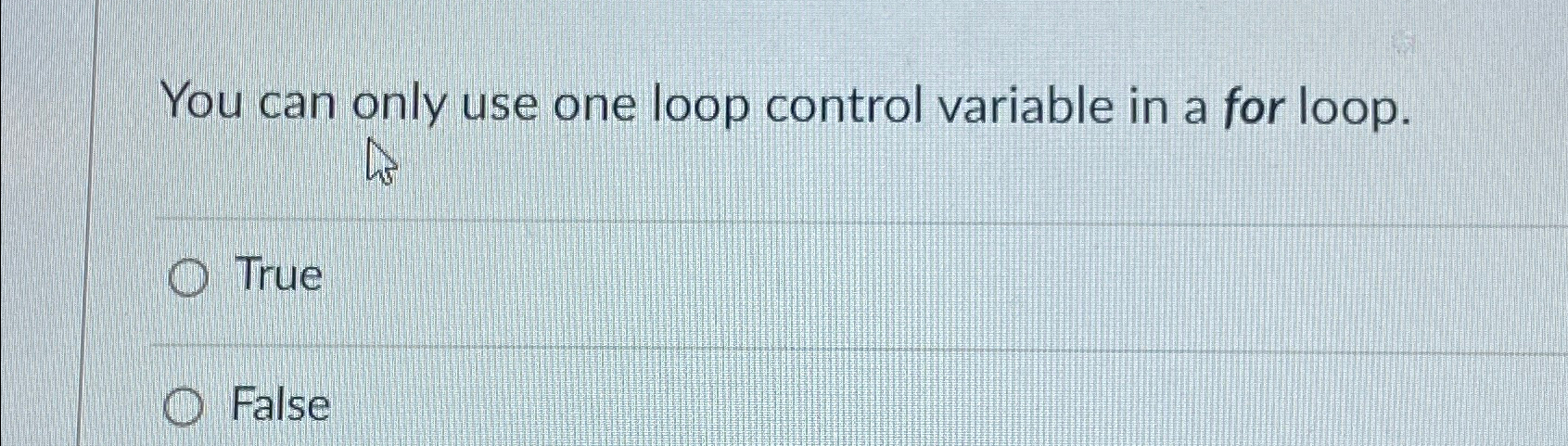 Solved You Can Only Use One Loop Control Variable In A For 