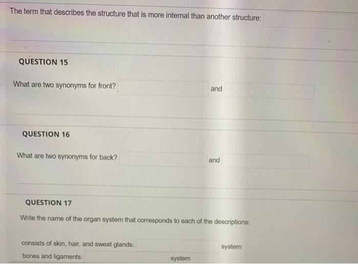 Solved The term that describes the structure that is more | Chegg.com