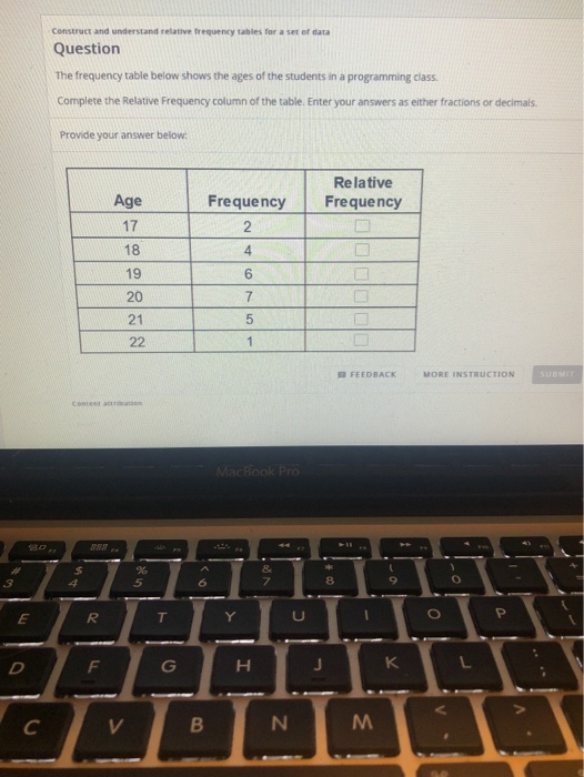 Solved Construct and understand relative frequency tables | Chegg.com