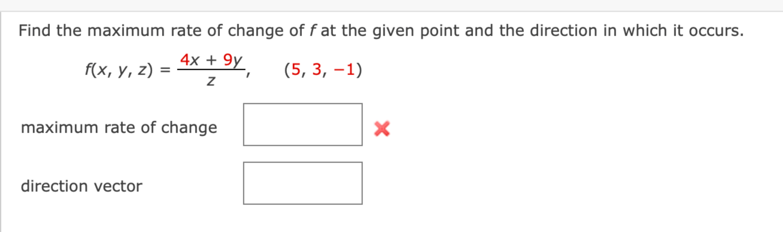 Solved Find the maximum rate of change of f ﻿at the given | Chegg.com