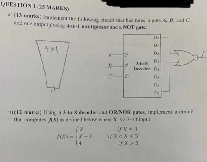 Solved a) (13 marks) Implement the following circuit that | Chegg.com Solved a) (13 marks) Implement the following circuit that | Chegg.com