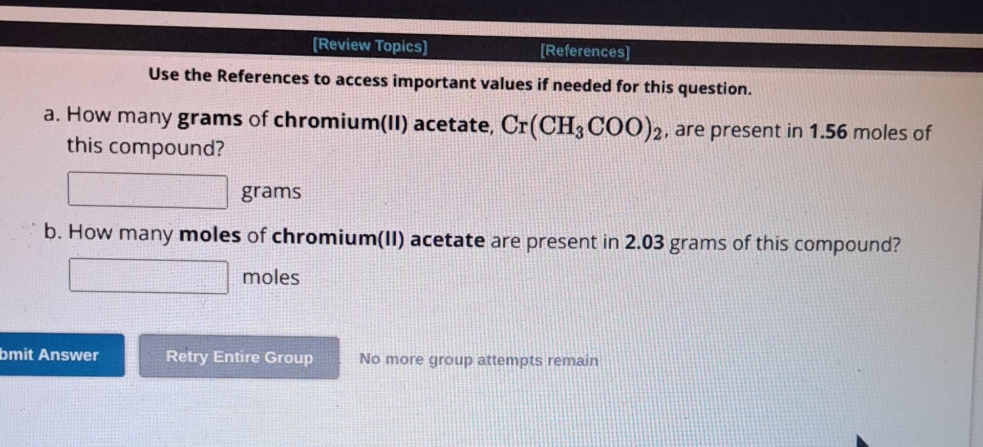 Solved Use the References to access important values if | Chegg.com