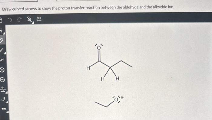 Solved A proton transfer reaction can occur when an aldehyde | Chegg.com