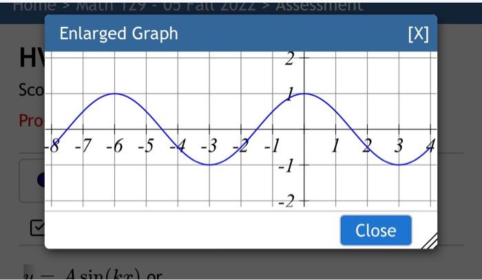 Solved Enlarged Graph [X] CloseFind a function of the form | Chegg.com
