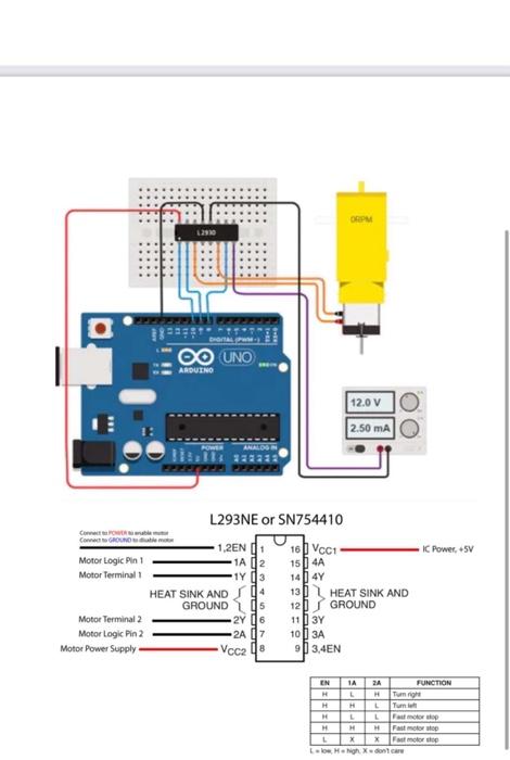 Solved Write A Code For The Circuit Using Tinkercad Subject 