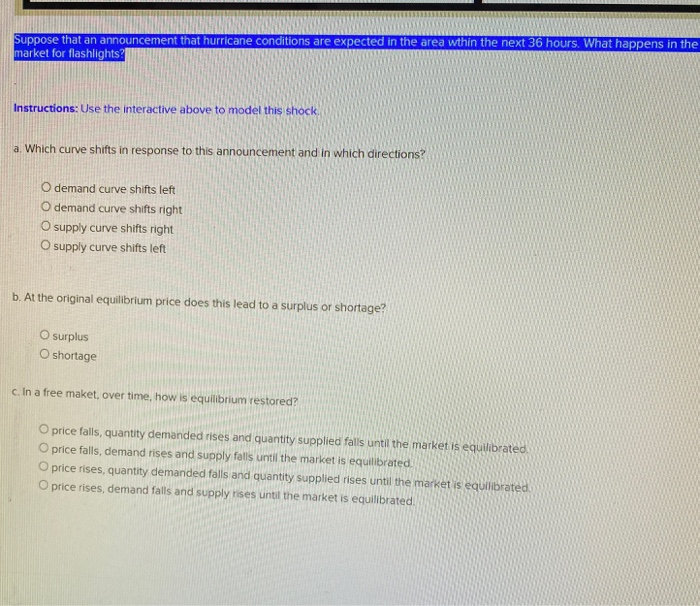 Solved MPQ: Surpluses and Shortages Listen to the following | Chegg.com Solved MPQ: Surpluses and Shortages Listen to the following | Chegg.com