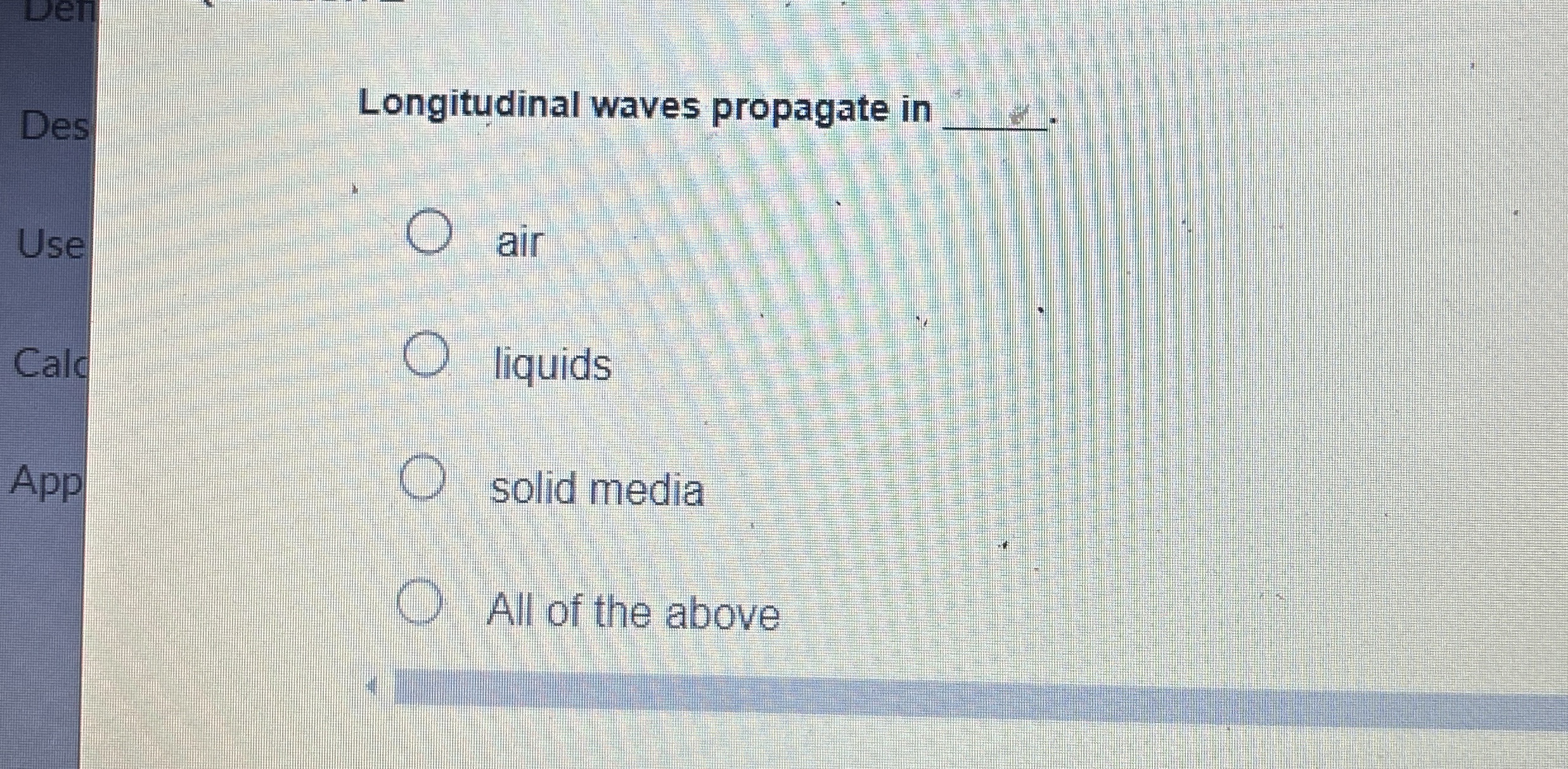 Solved Longitudinal waves propagate in | Chegg.com
