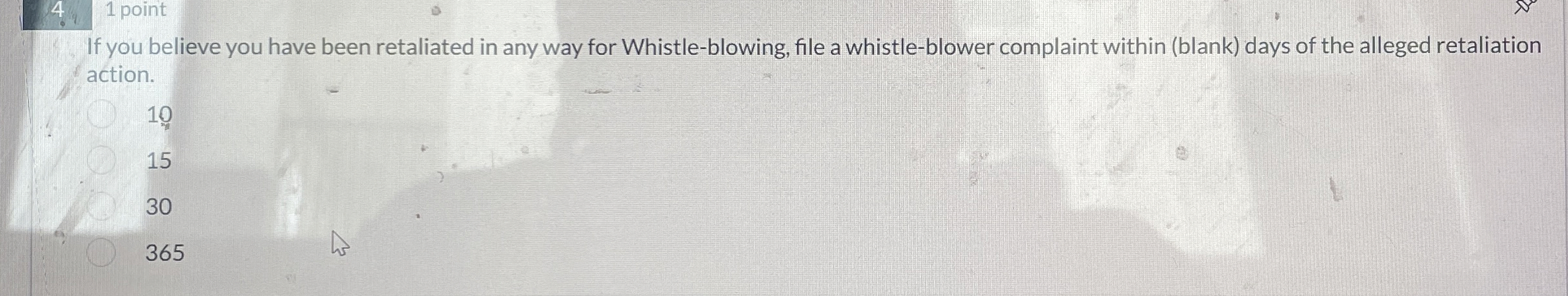 Solved 41 ﻿pointIf you believe you have been retaliated in | Chegg.com