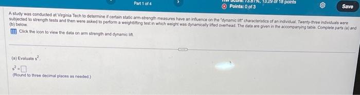 Solved A study was conducted at Virginia Tech to determine | Chegg.com